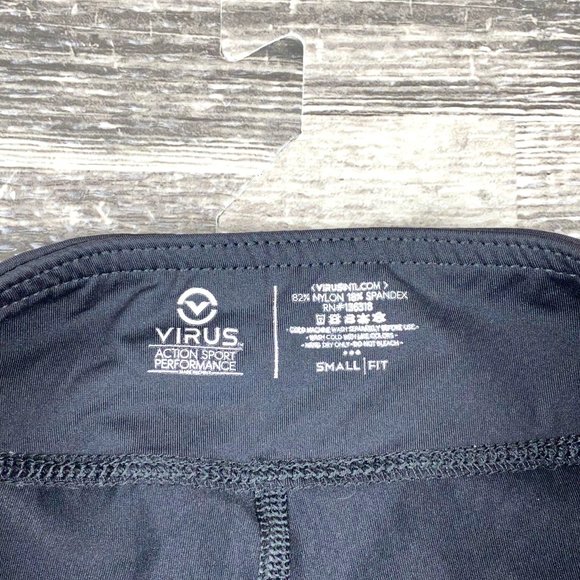 Virus | Pants & Jumpsuits | Virus Compression Pants In Black Energy ...